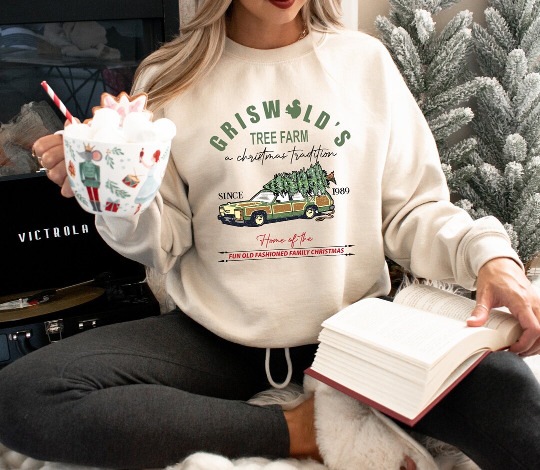 Griswold's Tree Farm Sweatshirt Griswold Christmas - Etsy