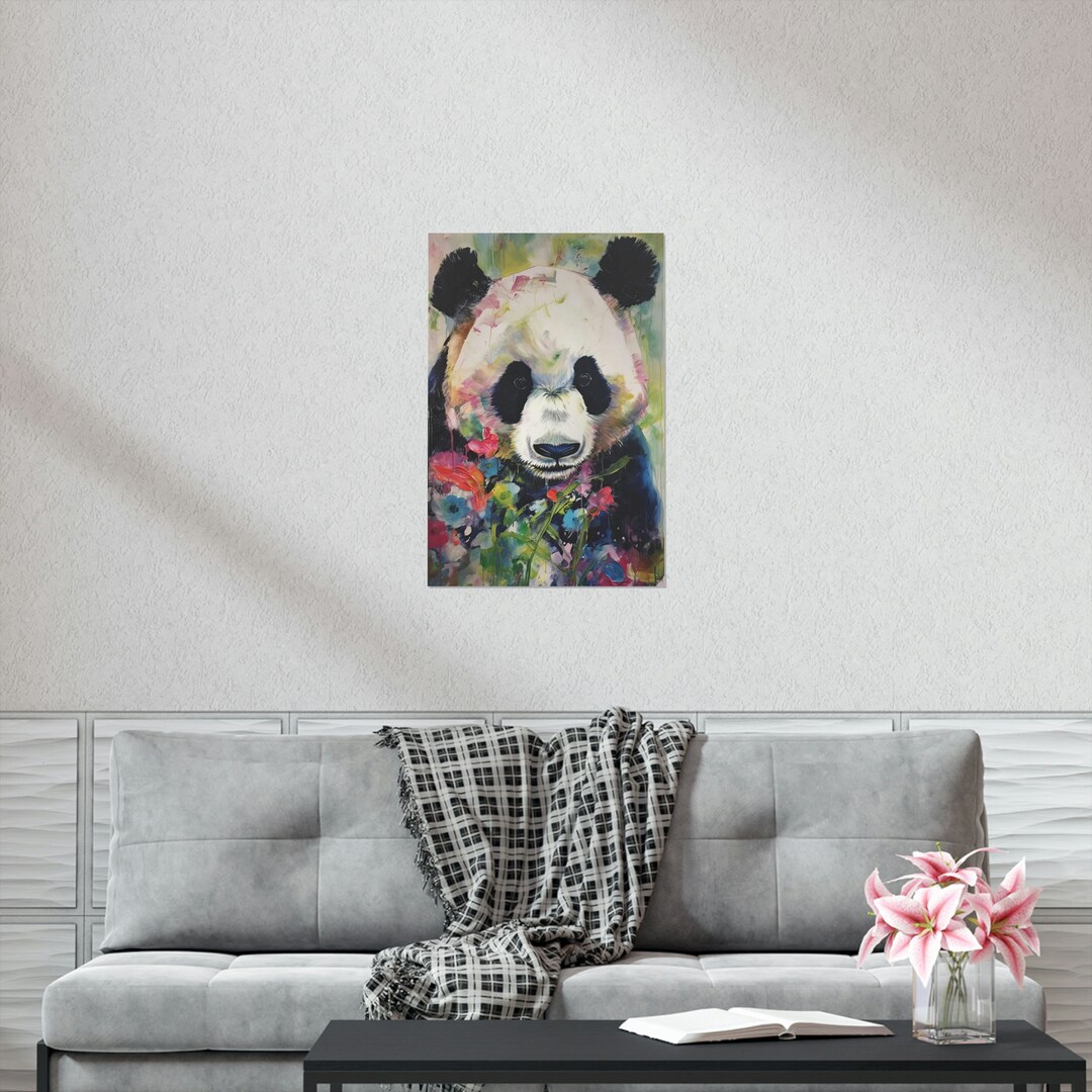 Pop Art Panda Panda Poster Panda Art Pop Art Print - Etsy