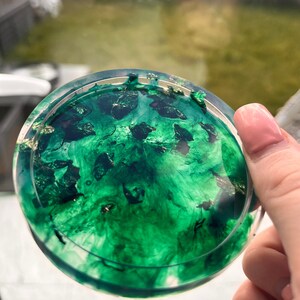 Resin Coaster - Etsy