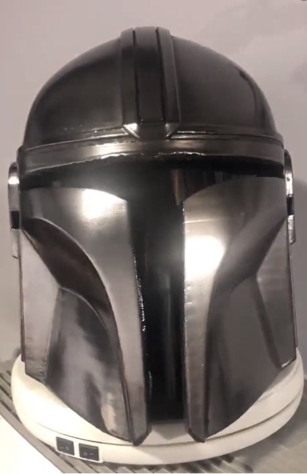 Star Wars Mando Helmet 3D With Visor Complete - Etsy