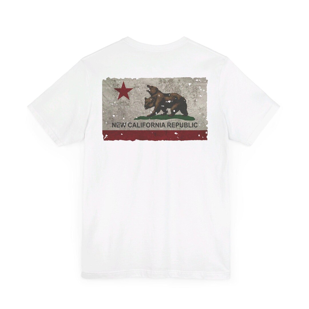 Fallout New Vega Tee Shirt New Vegas Tee NCR Flag Tops Casino Unisex ...