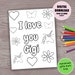 Gigi Coloring Page Printable Coloring Sheet Kids Unicorn Butterfly Diy ...