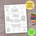 Best Nan Printable Coloring Sheet Kids Art Craft Activity Diy - Etsy