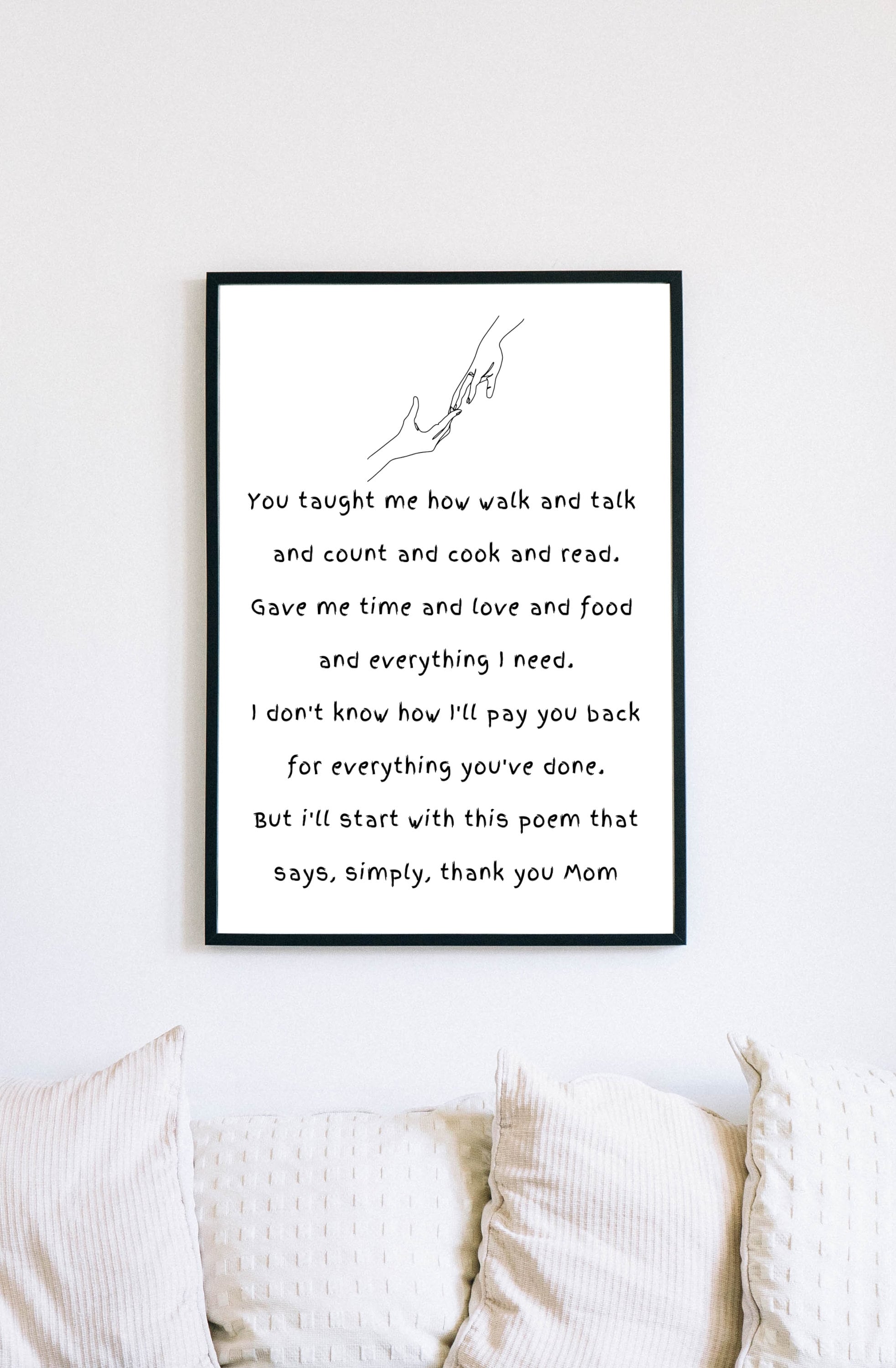 Mom Poem Printable Poem for Mom Appreciation Gift Gratitude - Etsy