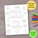 I Love My Meemaw Printable Coloring Page for Kids, Car Truck Tractor ...