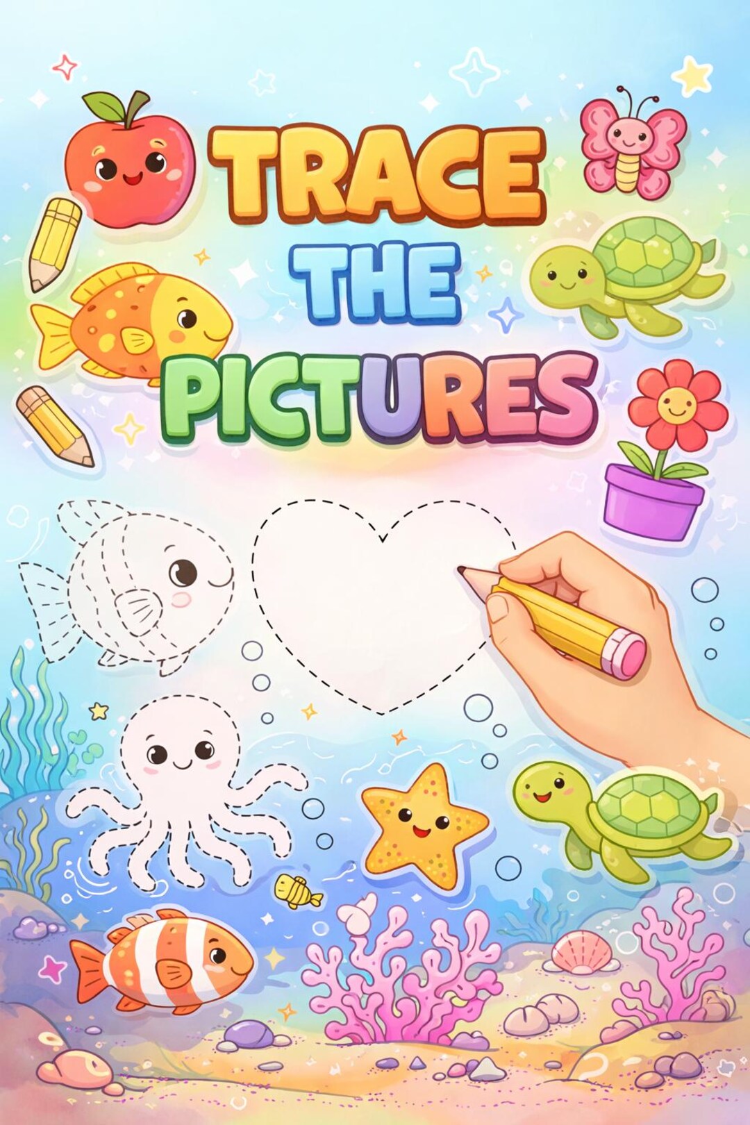 Tracing Patterns and Shapes – From Easy to Hard - Etsy