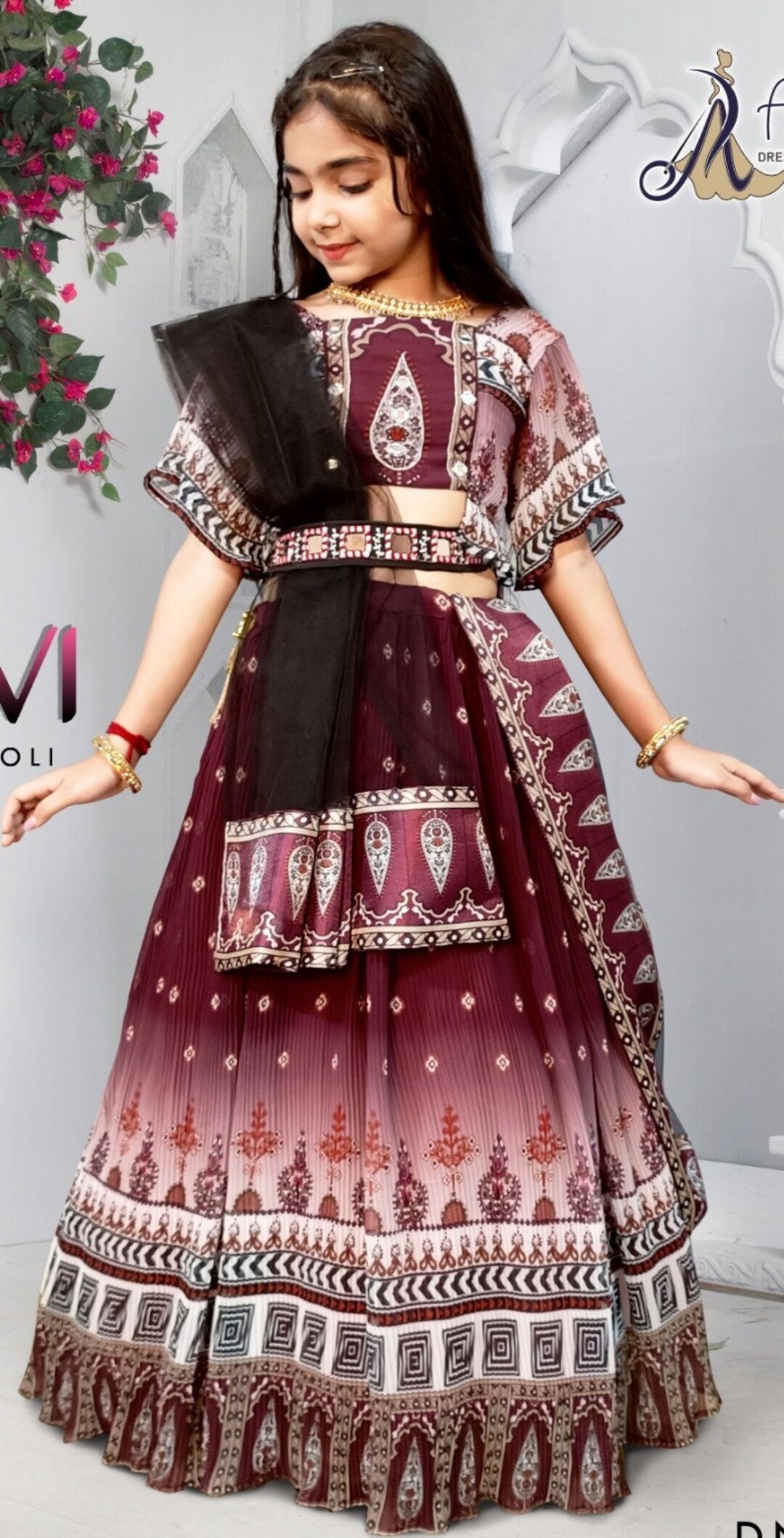 New Kids Lehenga Choli Indian Kids Girl Dress Lehenga Choli - Etsy