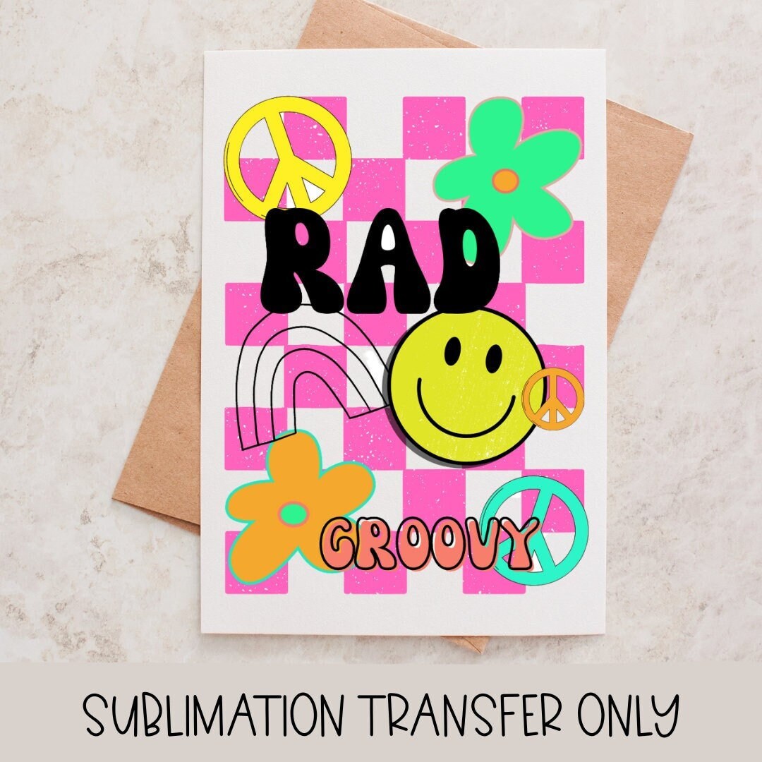 Retro Style Sublimation Design, 90's Sublimation Print, Sublimation ...