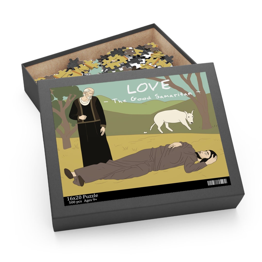 Christian Gift the Good Samaritan Parable Jigsaw Puzzle - Etsy