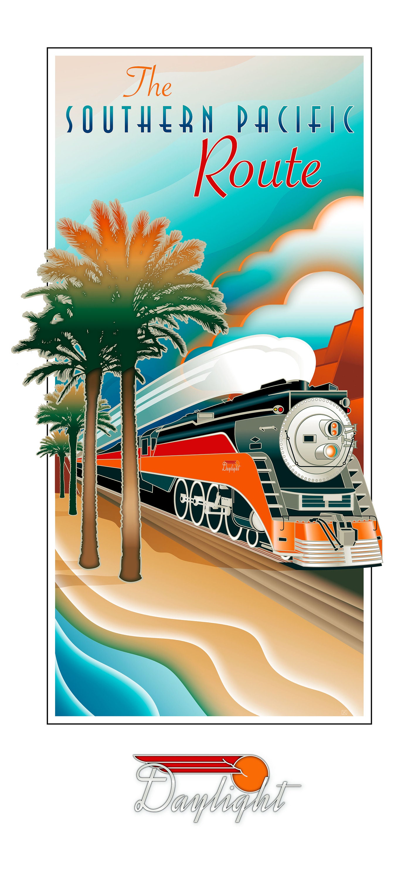 The Route Of The Daylight Train