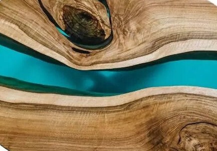 Resin Oval Epoxy Table for Dining Room Decor - Etsy