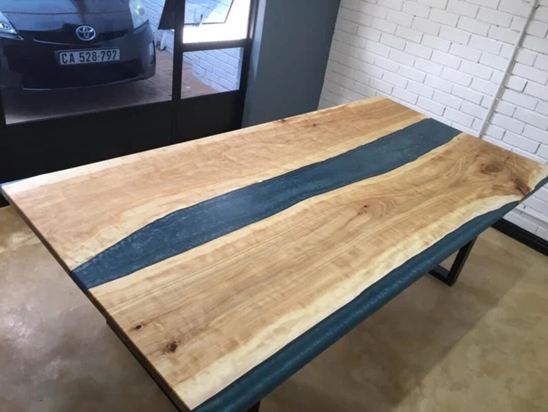 Epoxy Table Top, Epoxy Kitchen Slab, River Table, Epoxy Table, Live ...