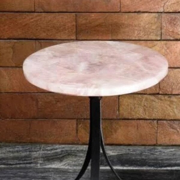 Rose Quartz Side Tables - Etsy