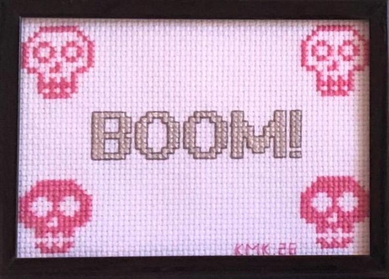 BOOM! A Dungeon Crawler Carl Book Two Cross Stitch Pattern in PDF ...
