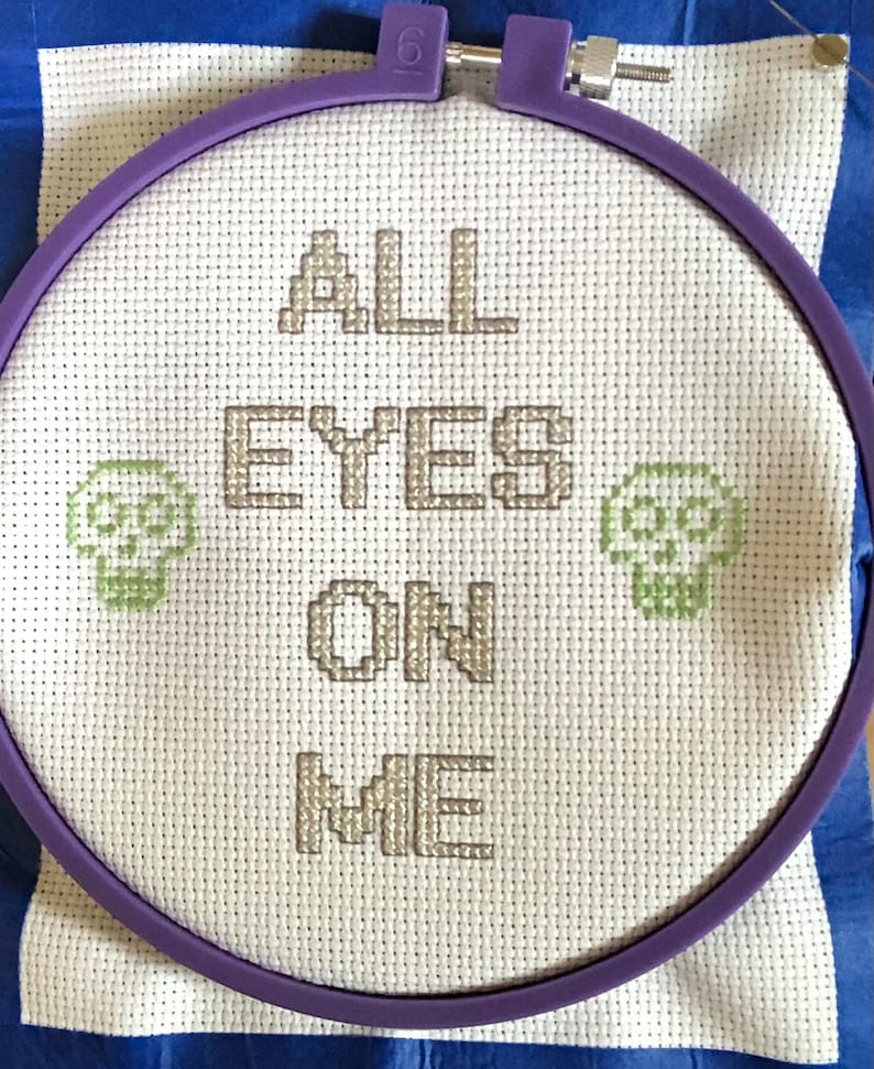 All Eyes on Me. A Dungeon Crawler Carl Book Five Cross Stitch Pattern ...