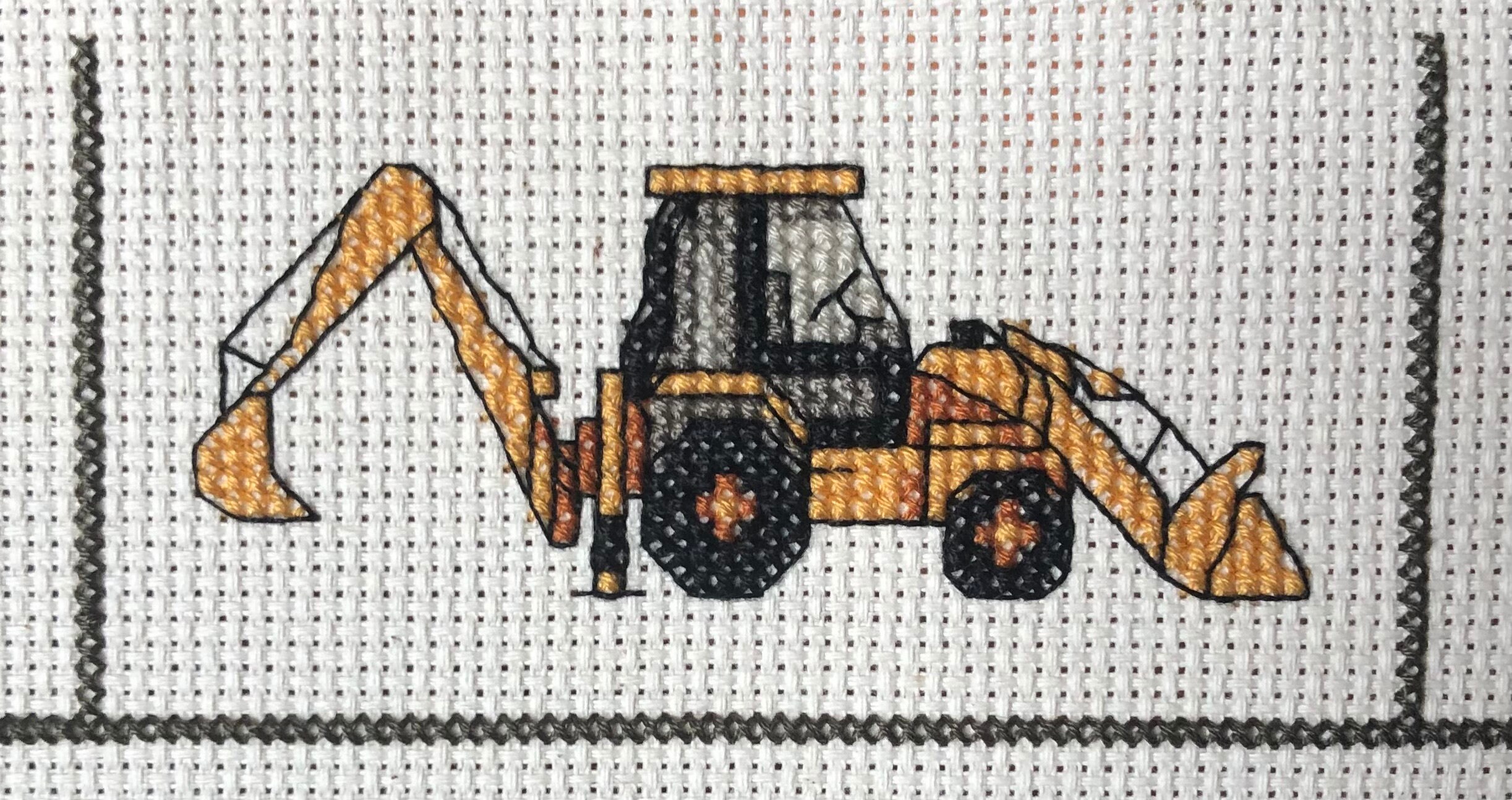 Construction Tool Belt. A Productive Cross Stitch Pattern in PDF Format ...