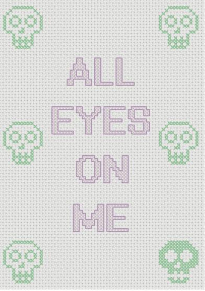 All Eyes on Me. A Dungeon Crawler Carl Book Five Cross Stitch Pattern ...