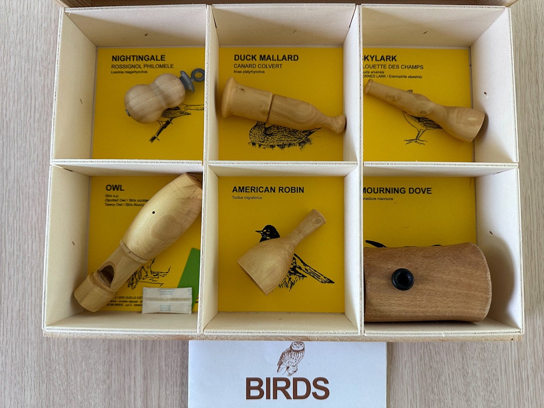 Birdcall Whistle Gift Set American Birds Selection - Vol.3 - Made in ...
