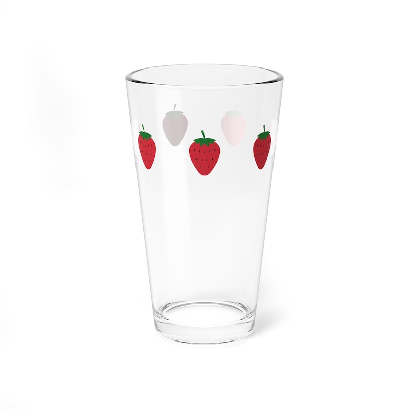 Strawberry Nana Glass - Etsy