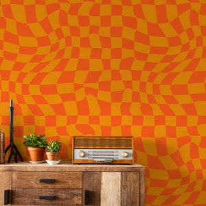 Distorted Wallpaper Peel&stick, Vinyl, Traditional, Removable and ...