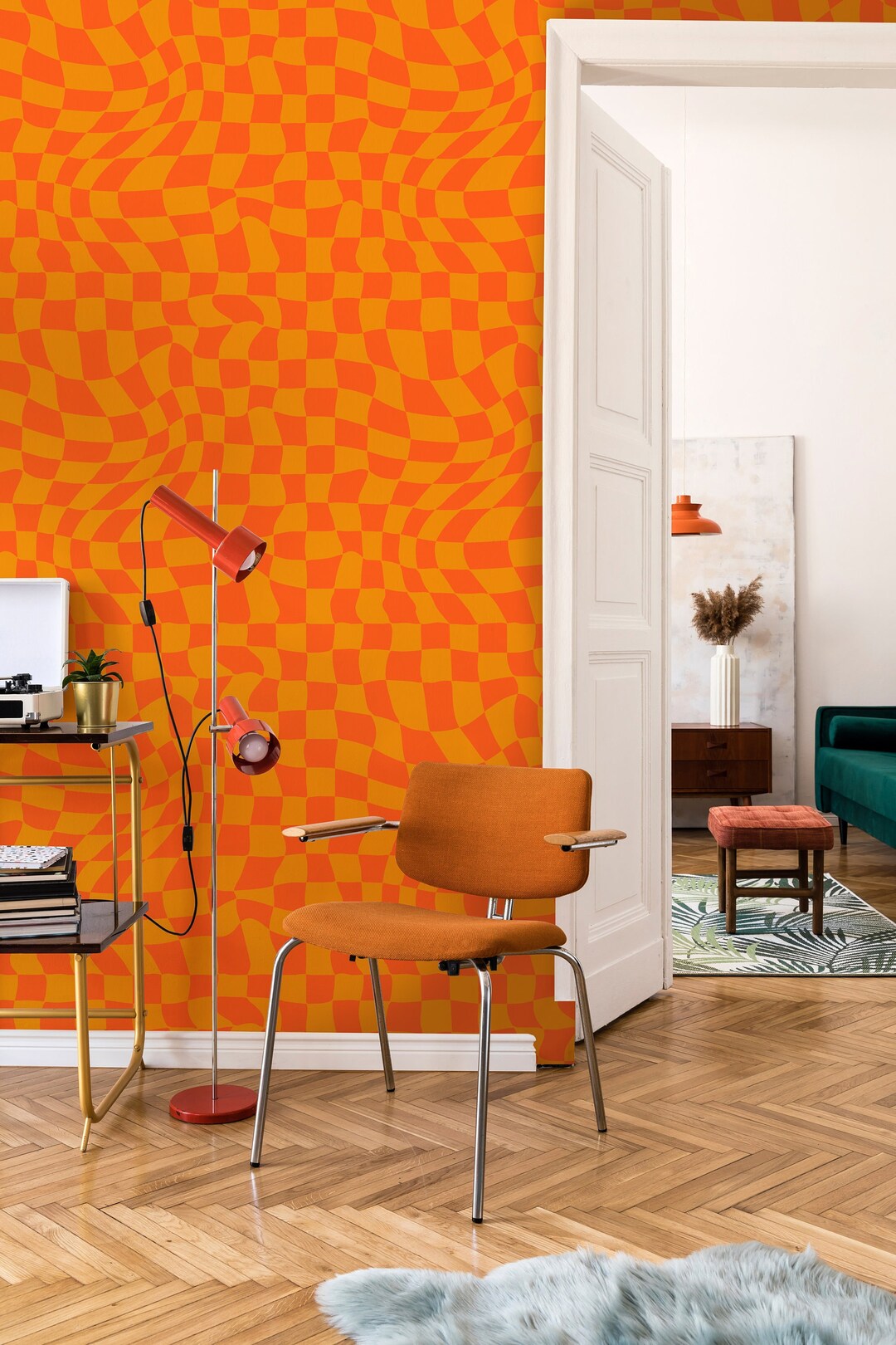 Distorted Wallpaper | Peel&stick, Vinyl, Traditional, Removable and ...