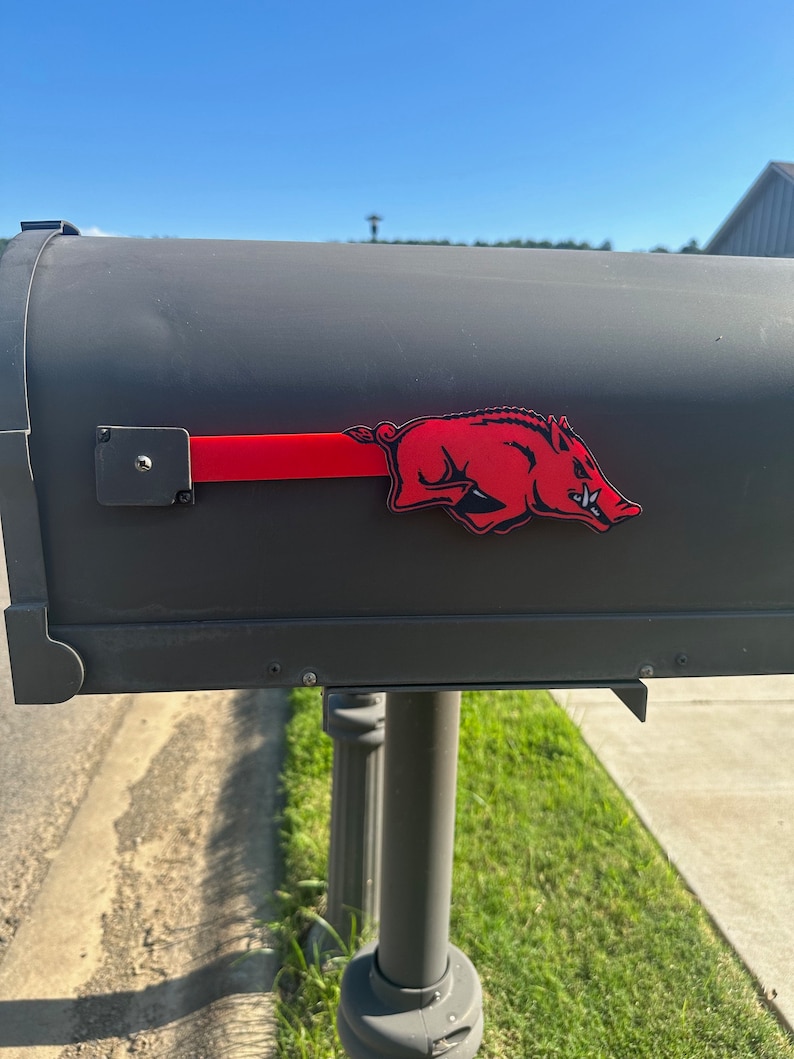 Arkansas Razorback Mailbox Flag - Etsy