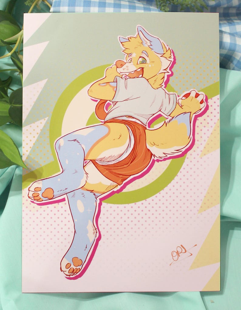 Babyfur Trainer / ABDL / Print A4 - A5 - Etsy