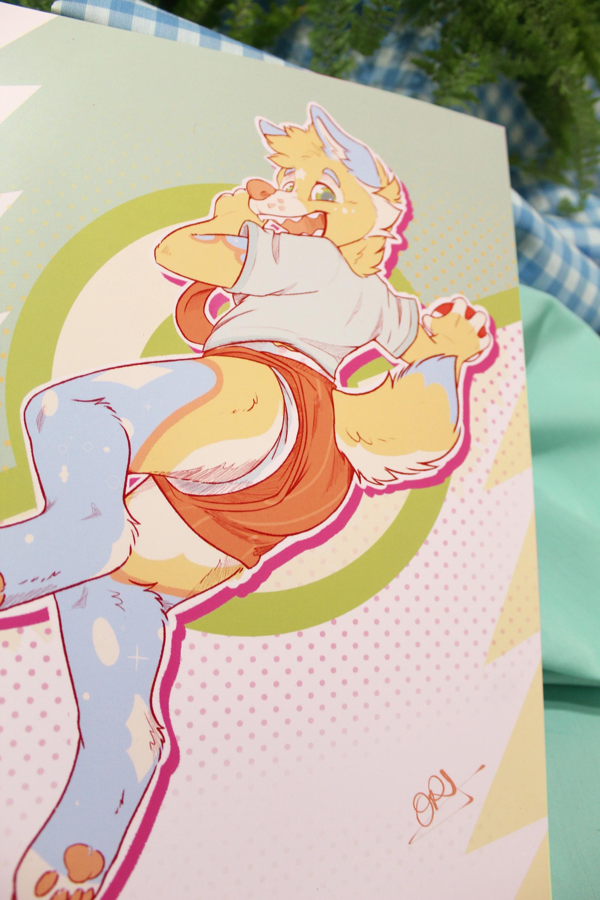 Babyfur Trainer / ABDL / Print A4 - A5 - Etsy