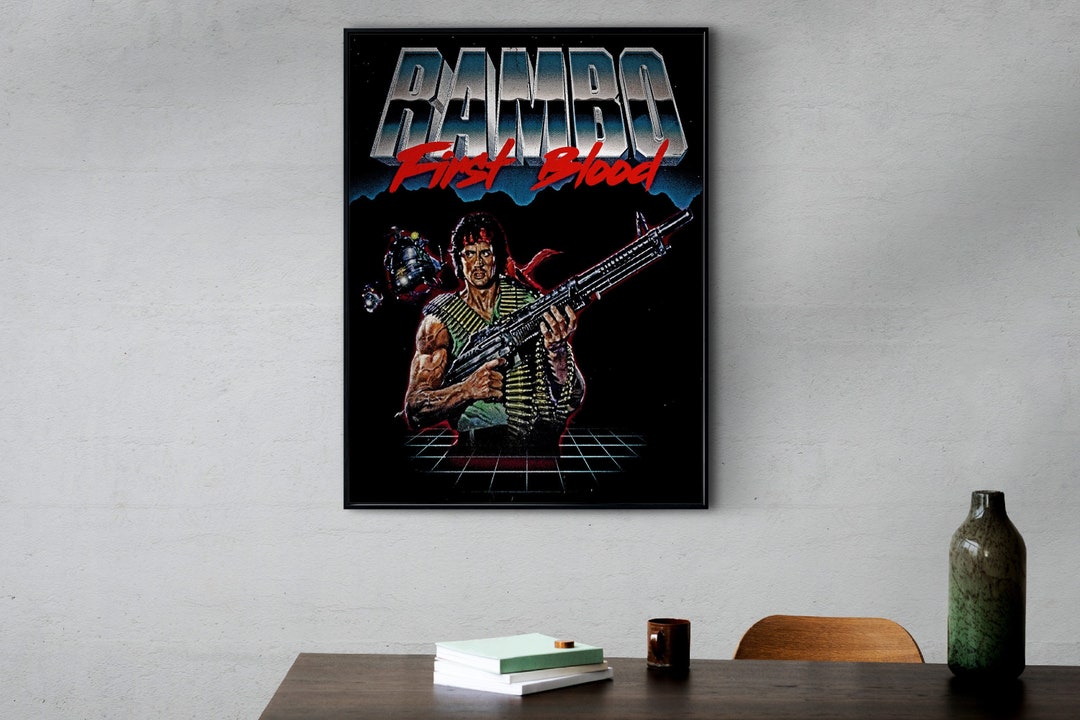 First Blood Poster - Etsy