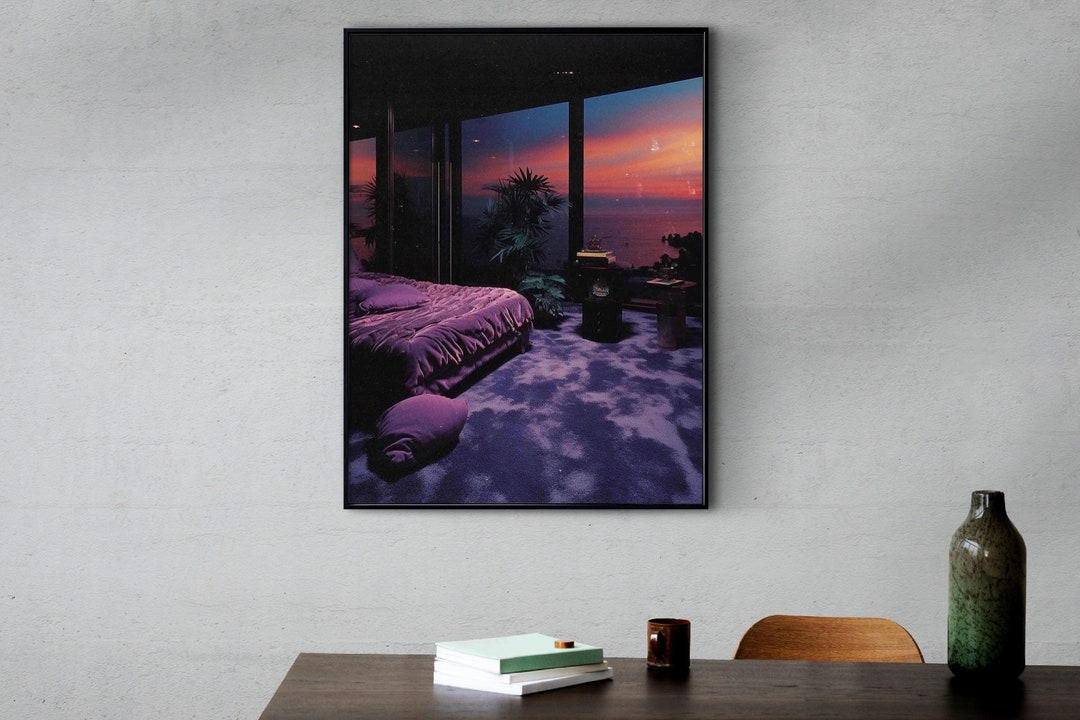 Miami 1985 Poster - Etsy