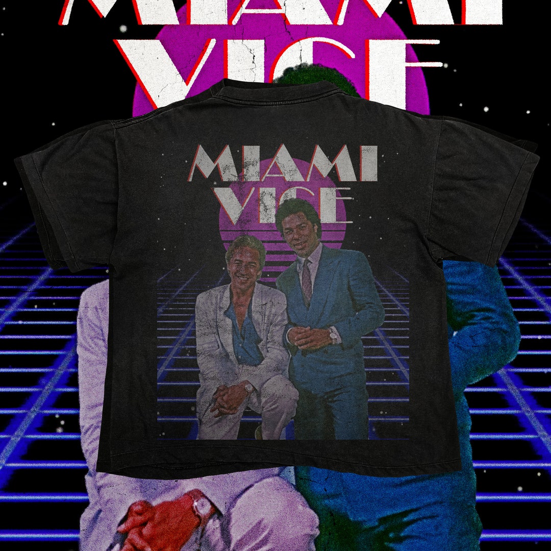 Miami Vice T-shirt - Etsy