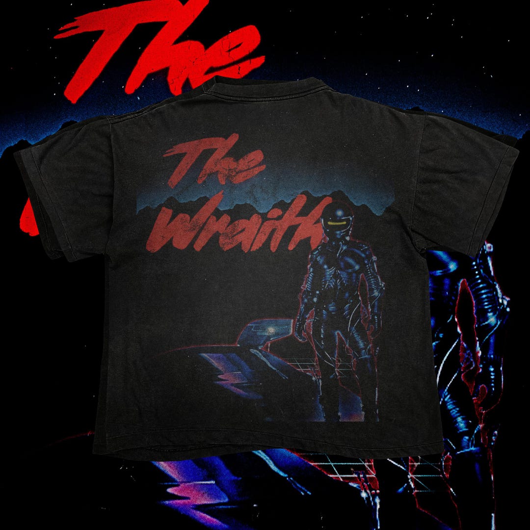 Wraith 80s T-shirt - Etsy