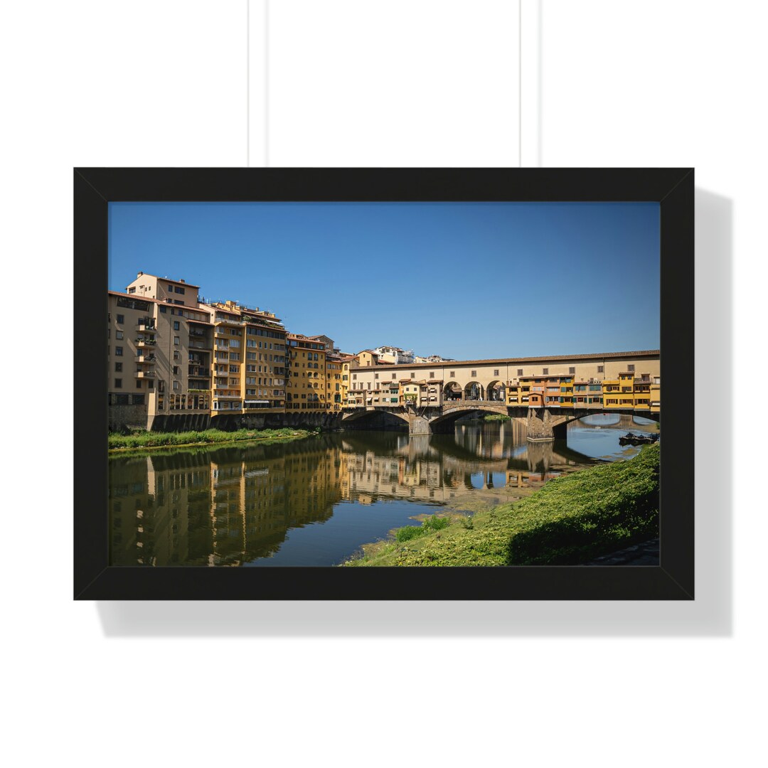 Ponte Vecchio - Florence, Italy (framed Print) - Etsy