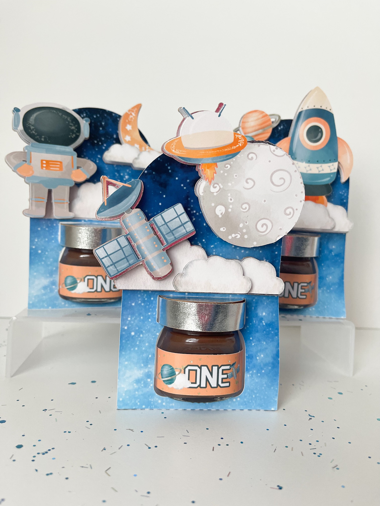 Outerspace Favor Box | First Trip Around Favor Box | First Trip Around ...