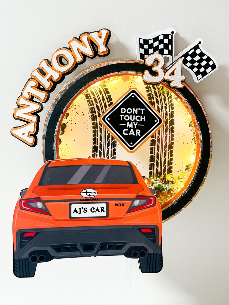 Subaru Cake Topper Subaru Topper Subaru - Etsy