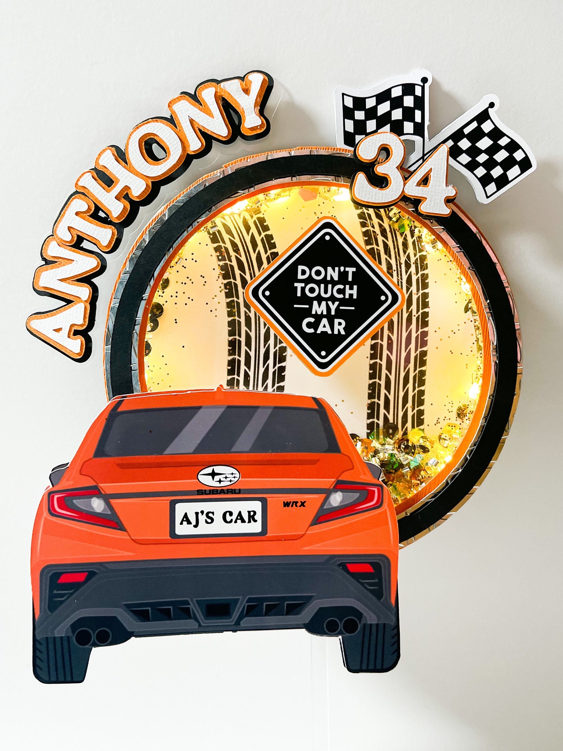 Subaru Cake Topper Subaru Topper Subaru - Etsy