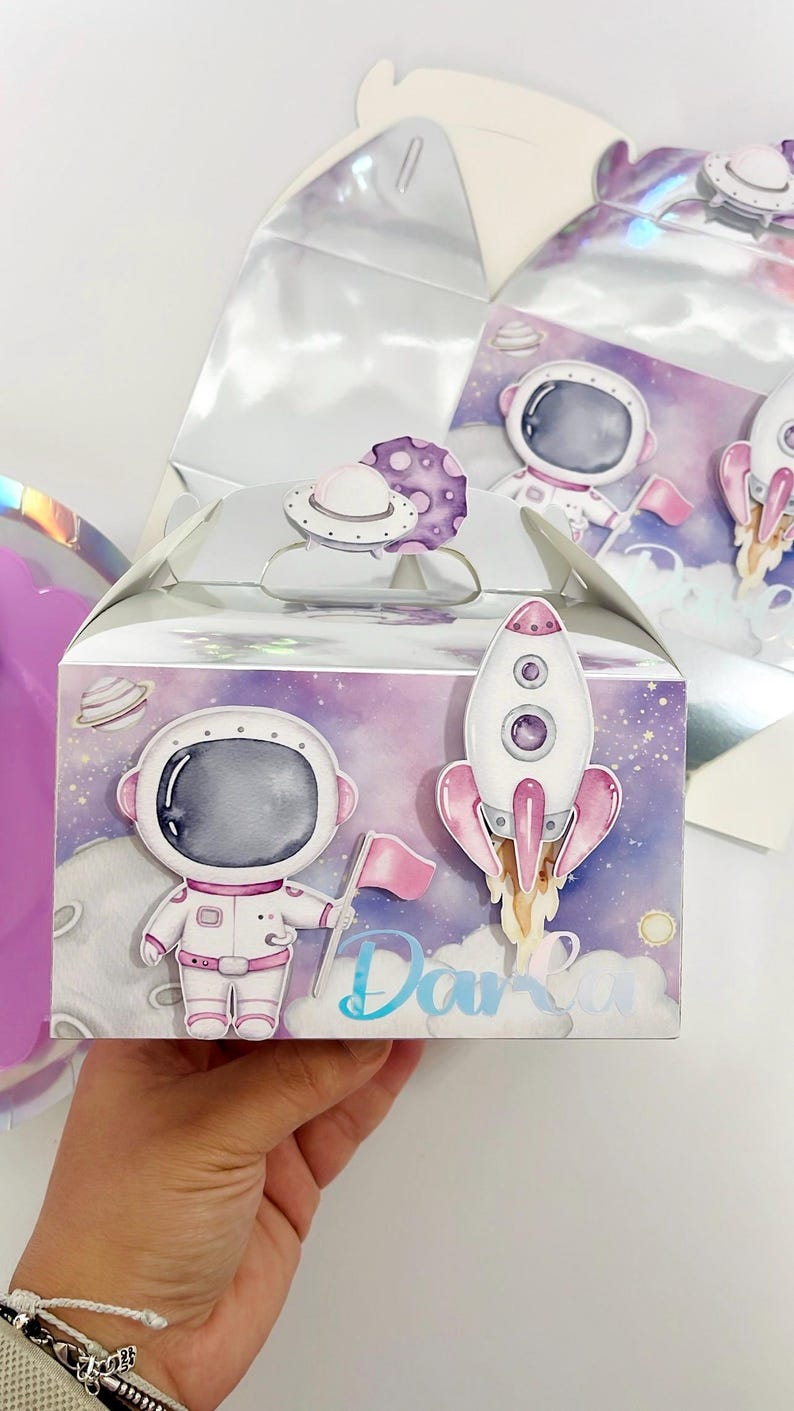 Outerspace Gable Box | Purple First Trip Around | First Trip Around the ...