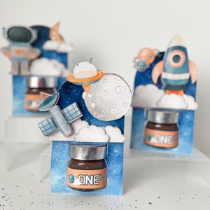 Outerspace Favor Box | First Trip Around Favor Box | First Trip Around ...