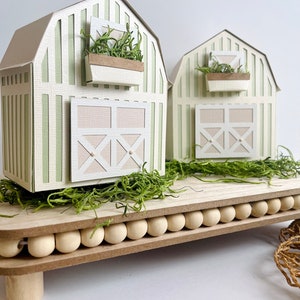 Farm Barn Favor Box | Barn Candy Box Farm Party Decorations Barnyard ...