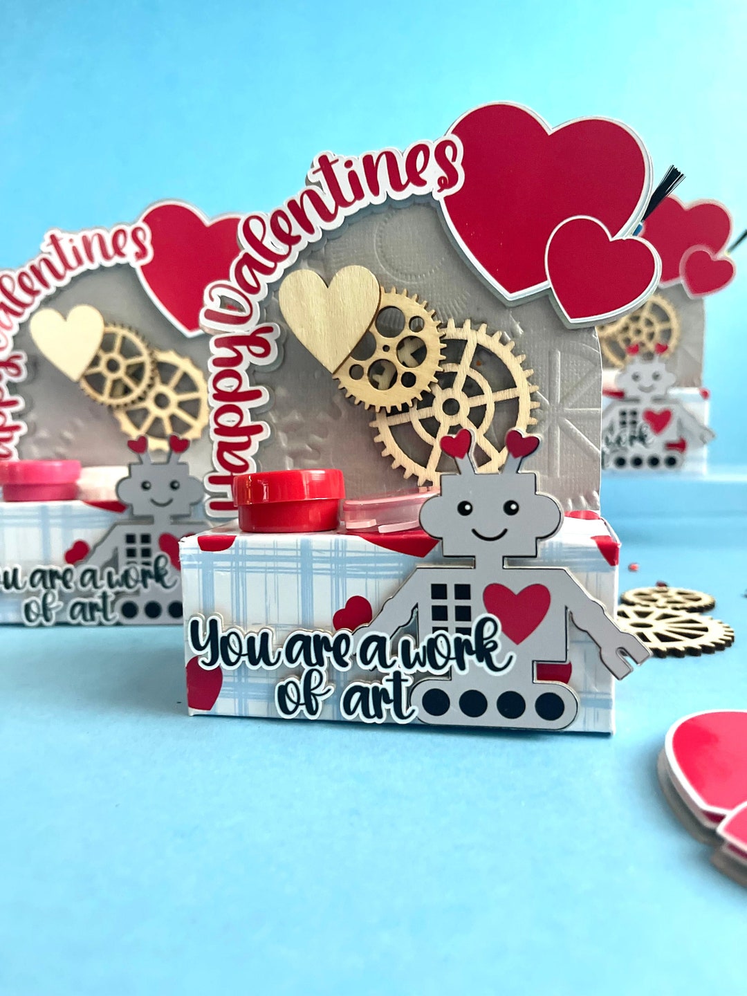 Choose Your Theme | Kids Valentines Favors | Valentines Painting Kit ...