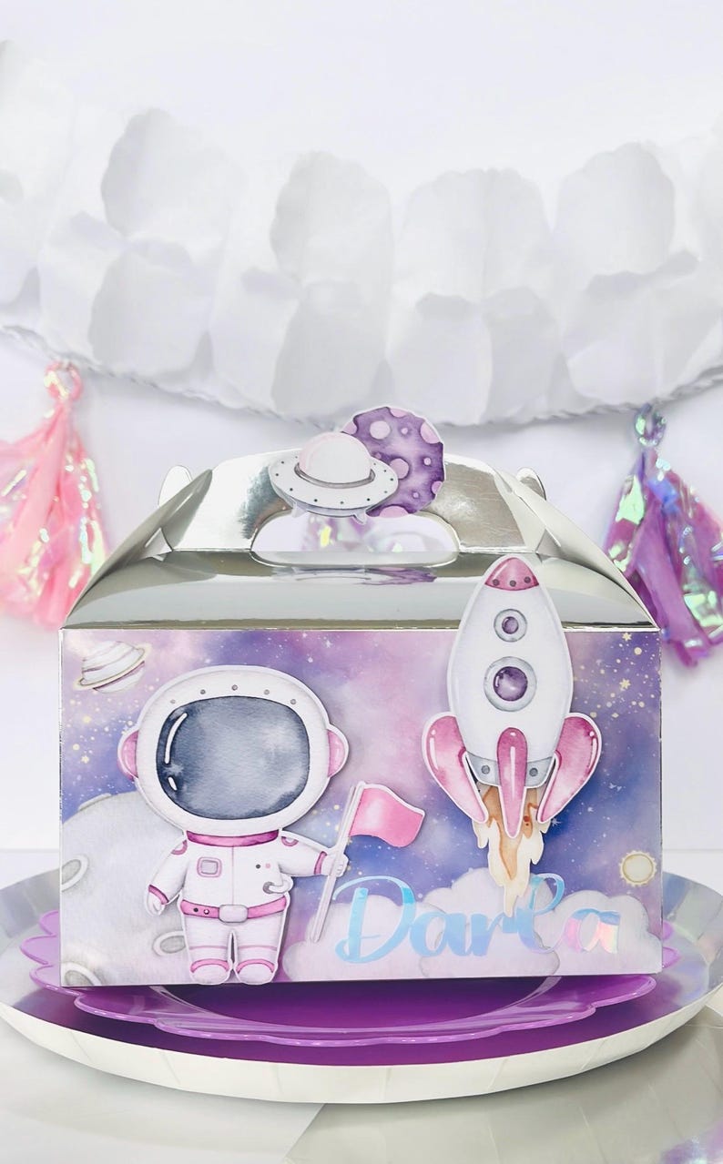 Outerspace Gable Box | Purple First Trip Around | First Trip Around the ...