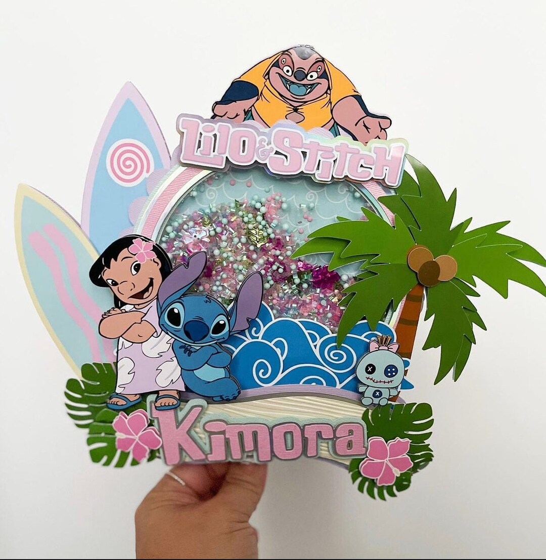 Lilo and Stitch Cake Topper Lilo and Stitch Cake Topper - Etsy Australia