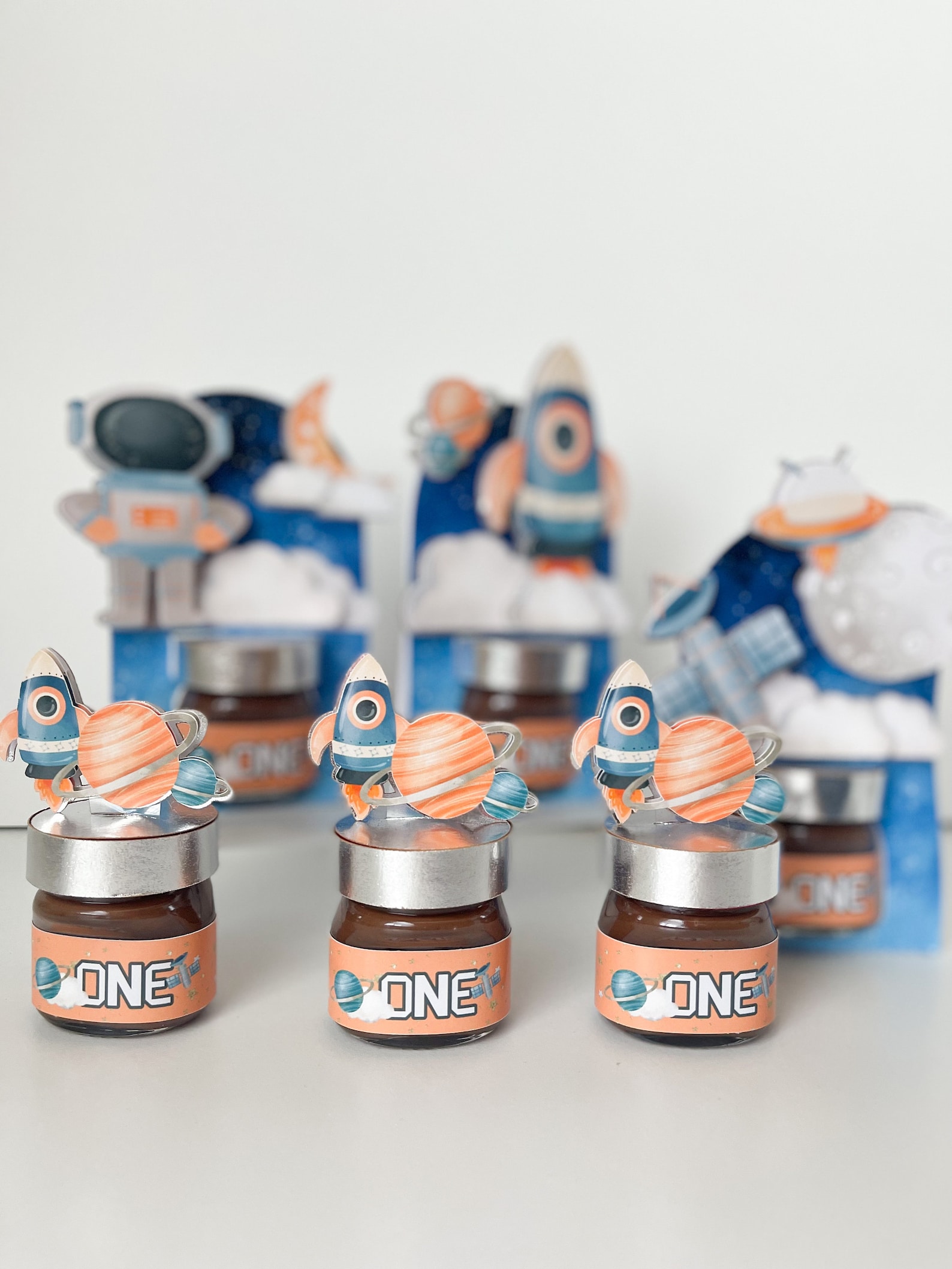 Outerspace Favor Box | First Trip Around Favor Box | First Trip Around ...