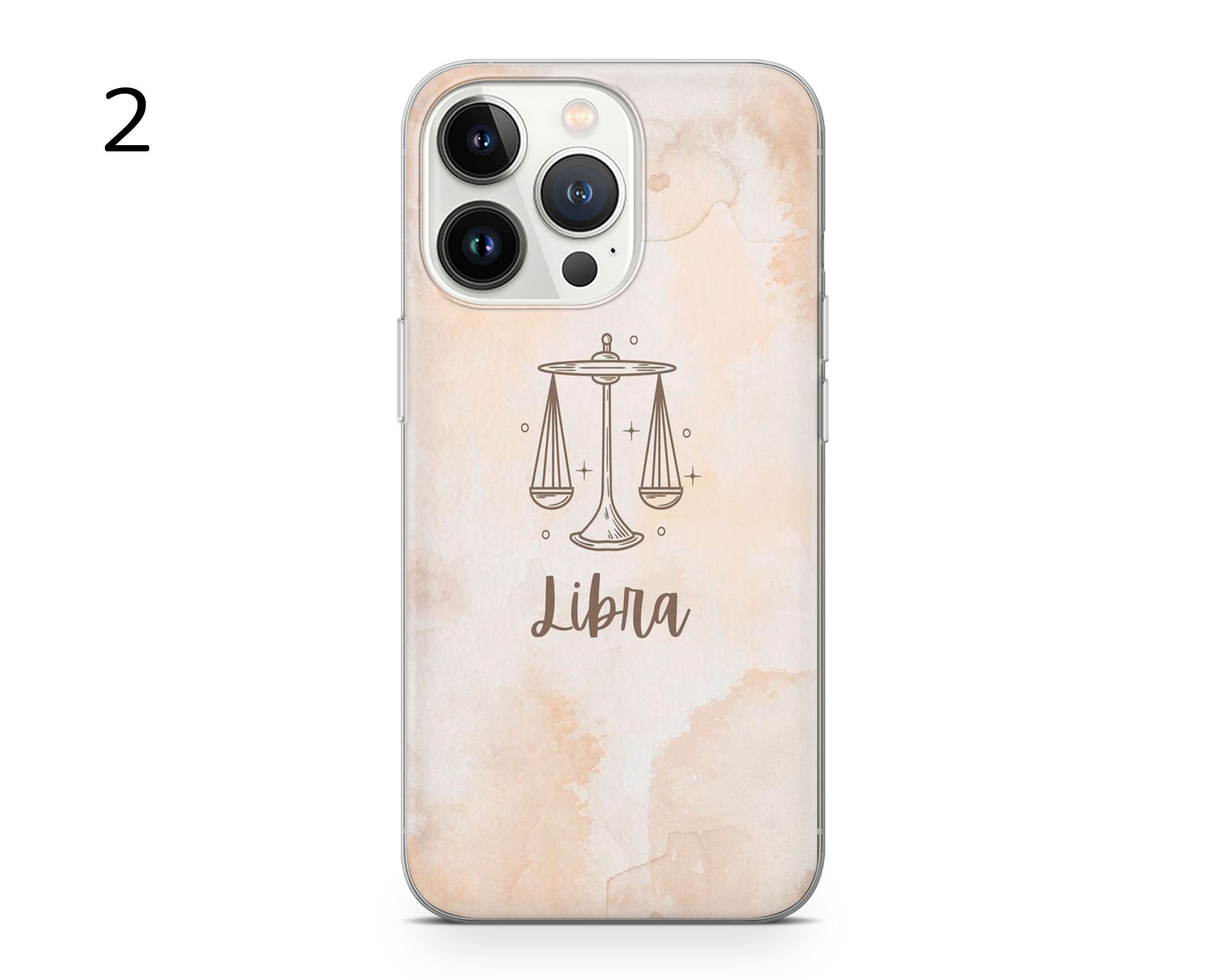 Libra Zodiac Sign Astrology Air Sign Phone Case for iPhone 14 13 Pro ...