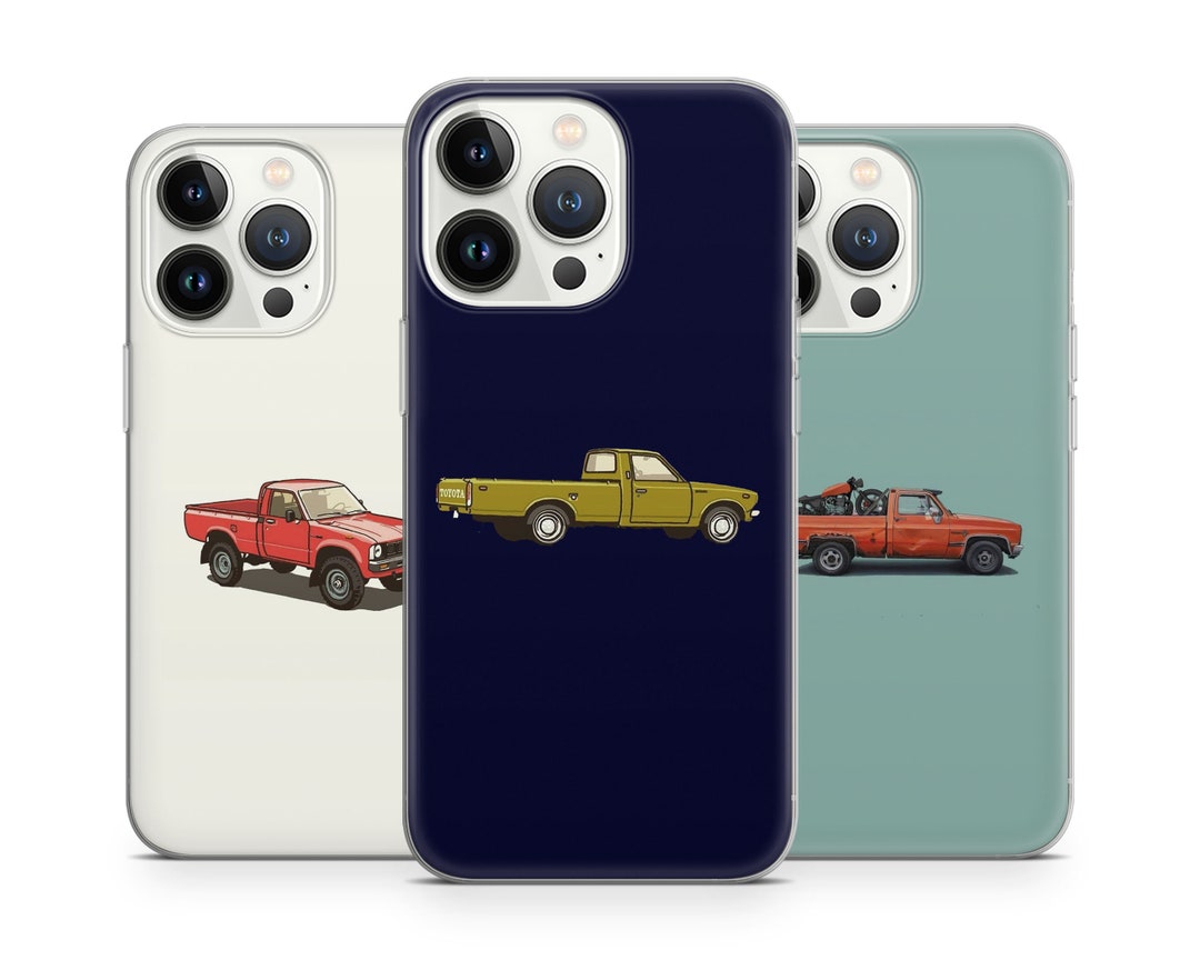 Pickup Truck Phone Case Trucking Nature Vanlife Cover for iPhone 15 ...