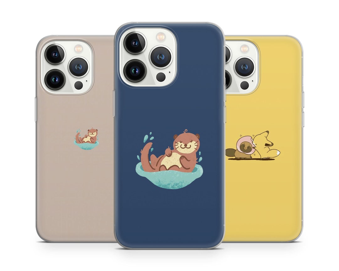 Funny Otter Phone Case Cute Sea Otter Significant Otter for iPhone 15 ...