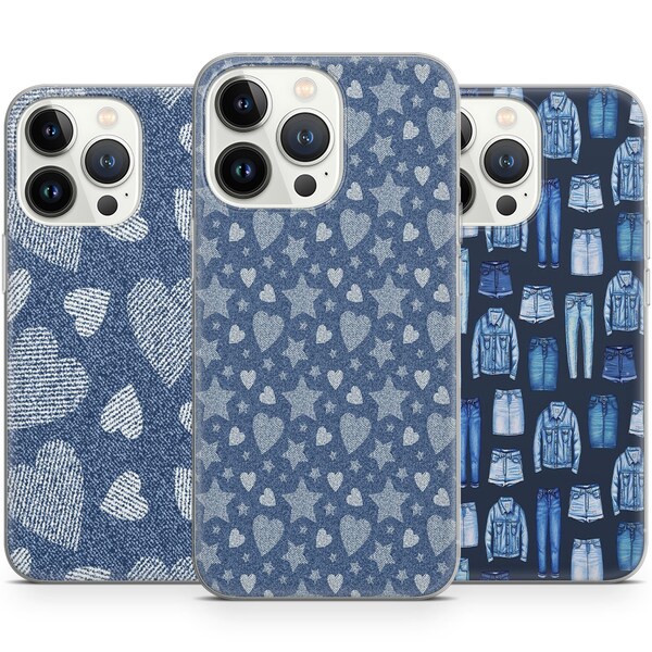 Denim Phone Case - Etsy