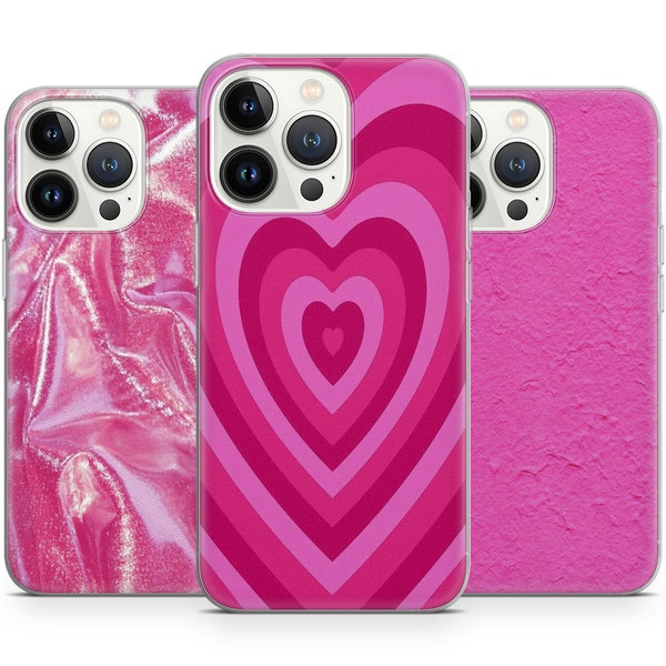 Pink Girl Phone Case - Etsy