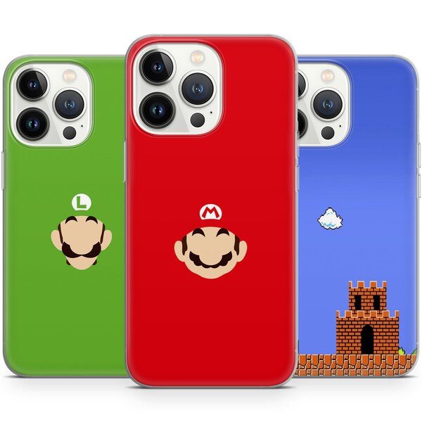 Super Mario Samsung Phone Case - Etsy