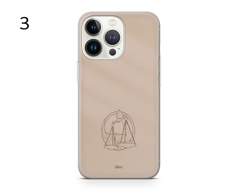 Libra Zodiac Sign Astrology Air Sign Phone Case for iPhone 14 13 Pro ...